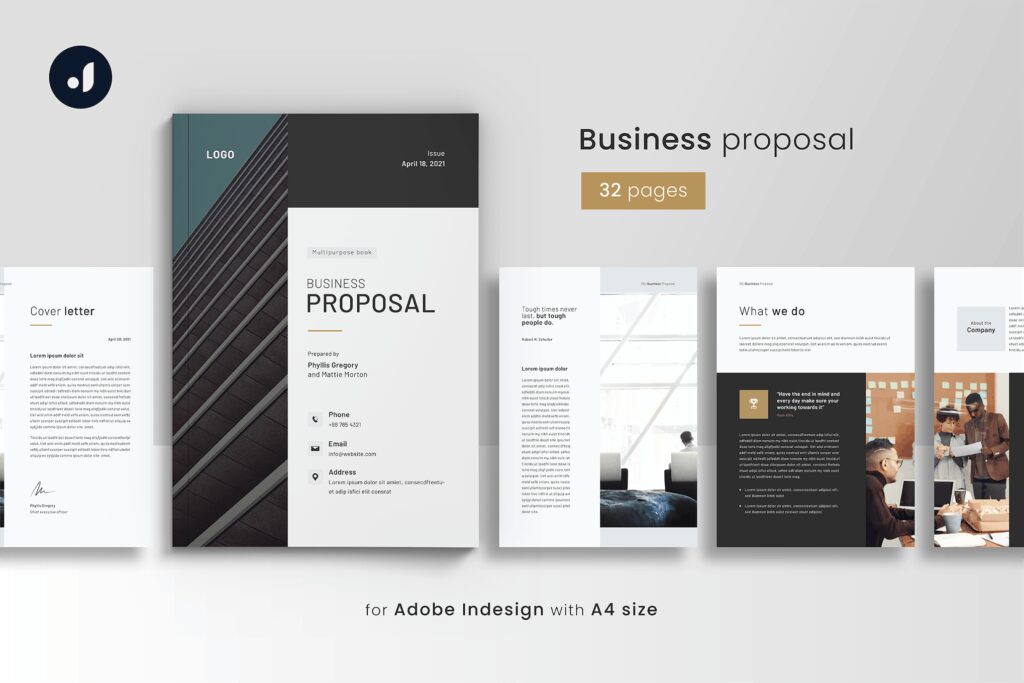 25+ Best InDesign Proposal Templates (Business + Project Proposals ...