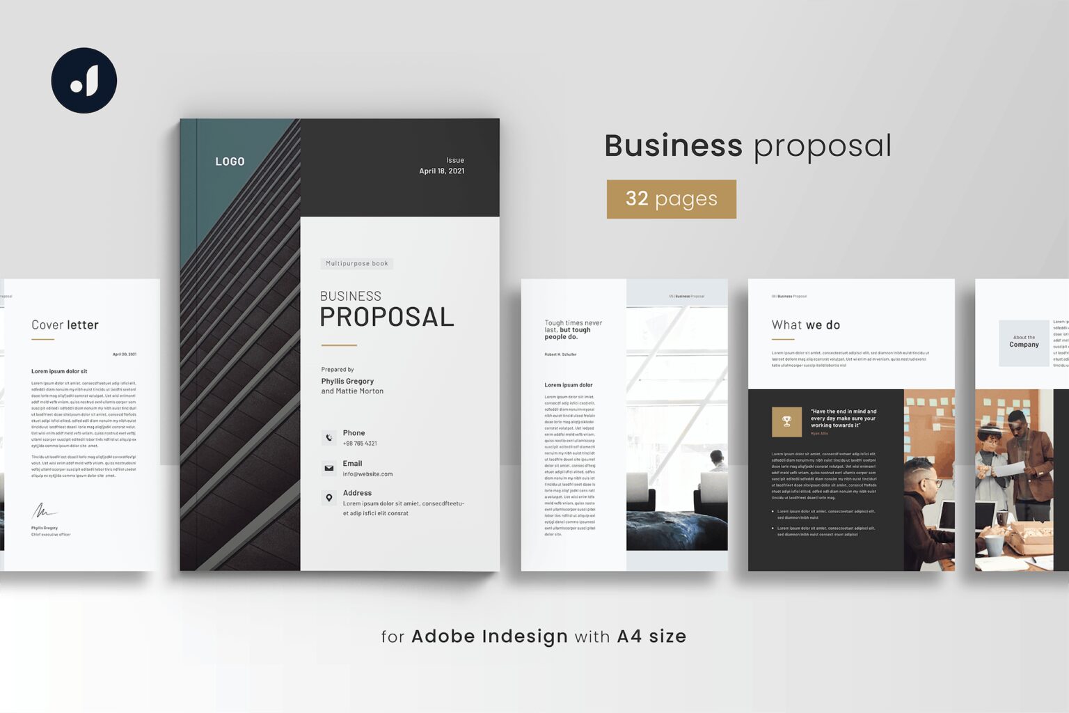 35+ Best InDesign Proposal Templates (Business + Project Proposals ...