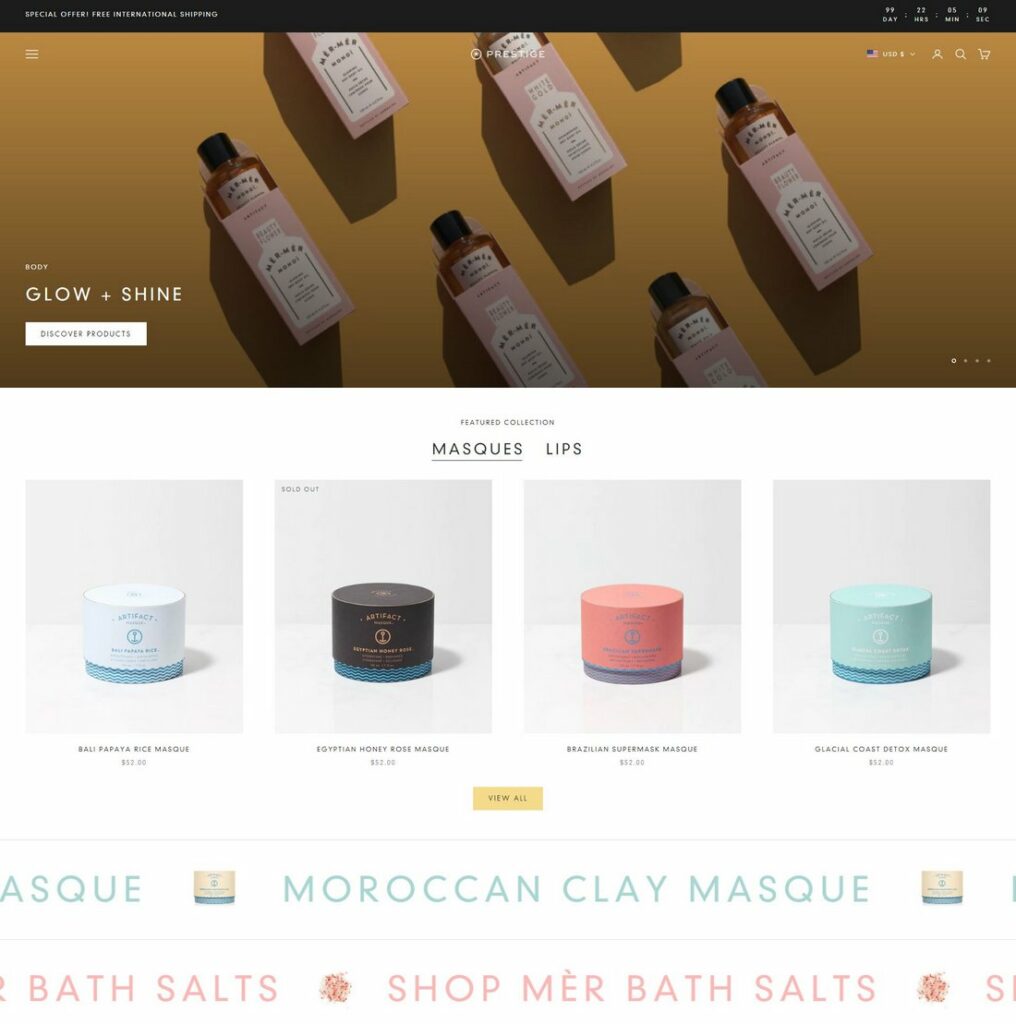 20+ Tema Shopify Konversi Terbaik (Pemuatan Cepat, Tema Premium ...