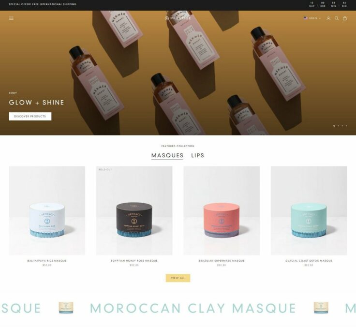 30 Tema Shopify yang Dirancang dengan Indah untuk tahun 2024 - desainae.com