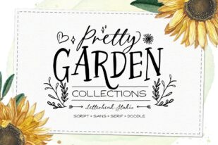 Pretty Garden Font | Design Shack