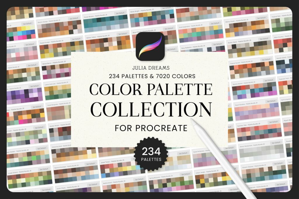 20+ Best Procreate Color Palettes | Design Shack