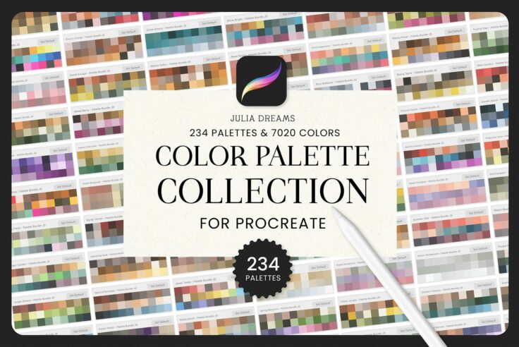 20+ Best Procreate Color Palettes | Design Shack