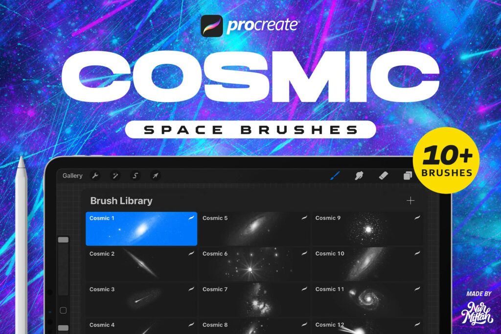 10+ Best Star Brushes for Procreate & Photoshop | Design Shack