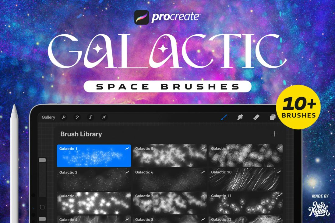 10+ Best Star Brushes for Procreate & Photoshop | Design Shack