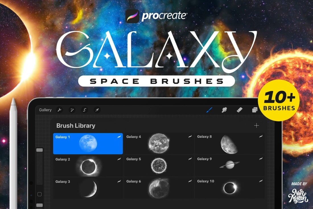 10+ Best Star Brushes for Procreate & Photoshop | Design Shack
