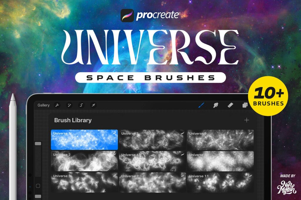 10+ Best Star Brushes for Procreate & Photoshop | Design Shack