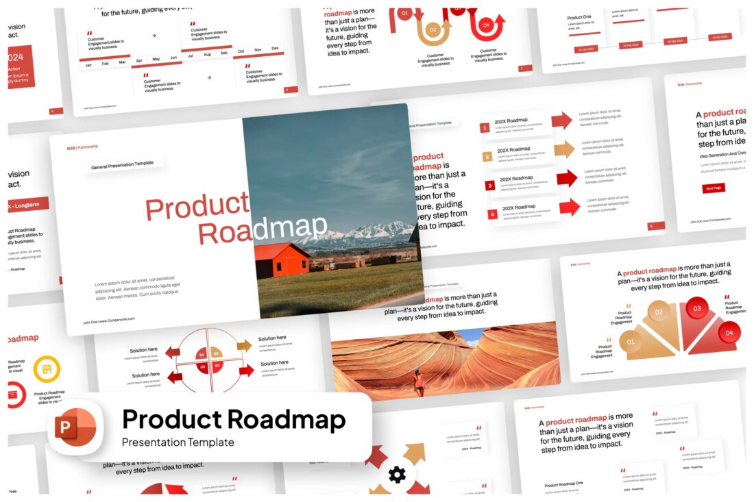 40+ Best PowerPoint Roadmap Templates 2025 - Shack Design