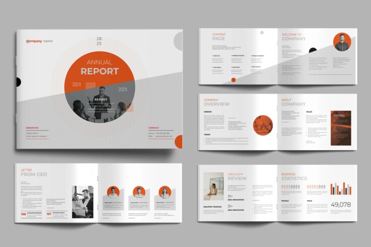 100+ Annual Report Templates (Word & InDesign) 2025 | Design Shack