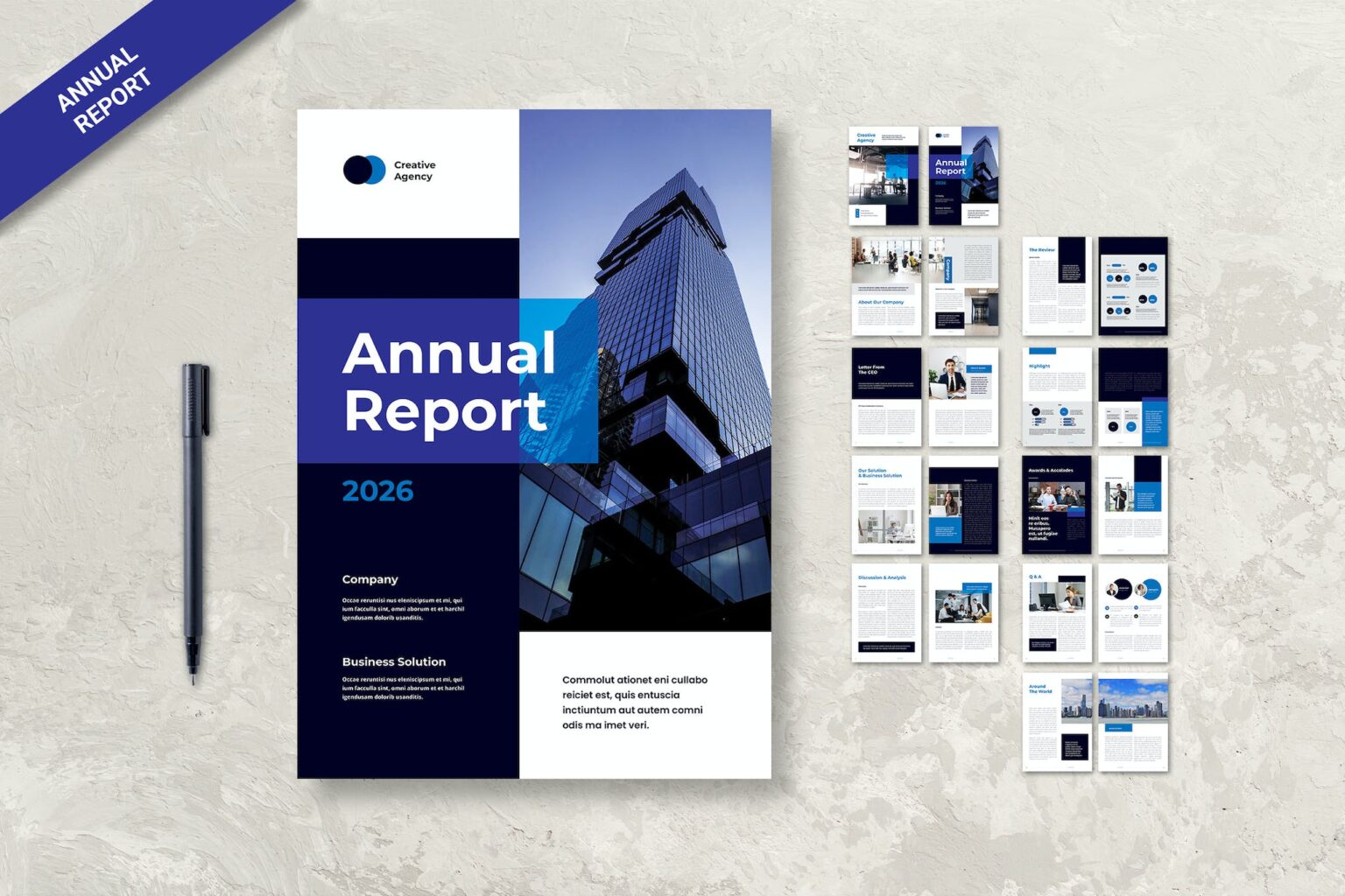 70+ Annual Report Templates (Word & InDesign) 2024 | Design Shack