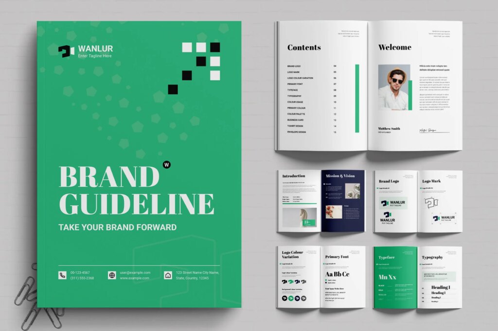80+ Best Brand Manual & Style Guide Templates 2025 (Free + Premium ...