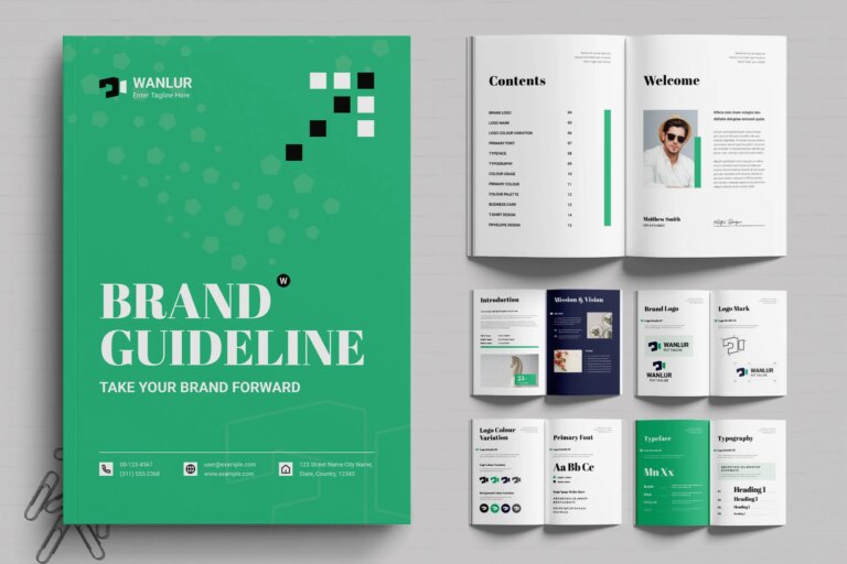 80+ Best Brand Manual & Style Guide Templates 2025 (Free + Premium ...