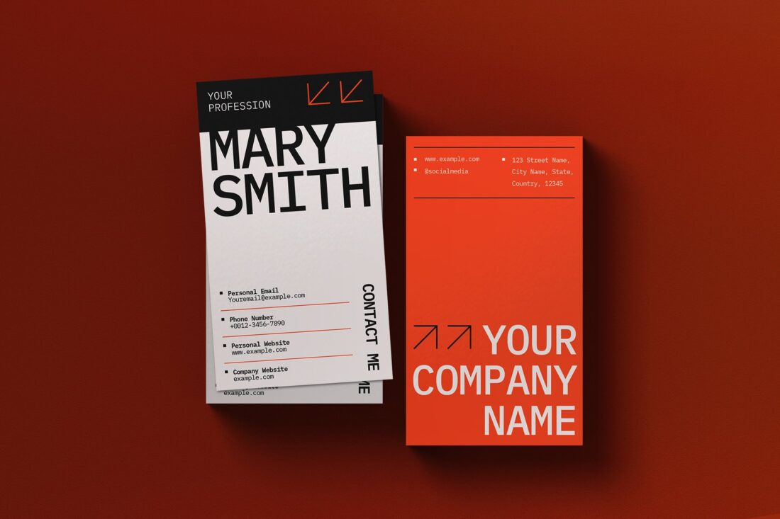 50+ Best Modern Business Card Templates 2025 (Word + PSD)