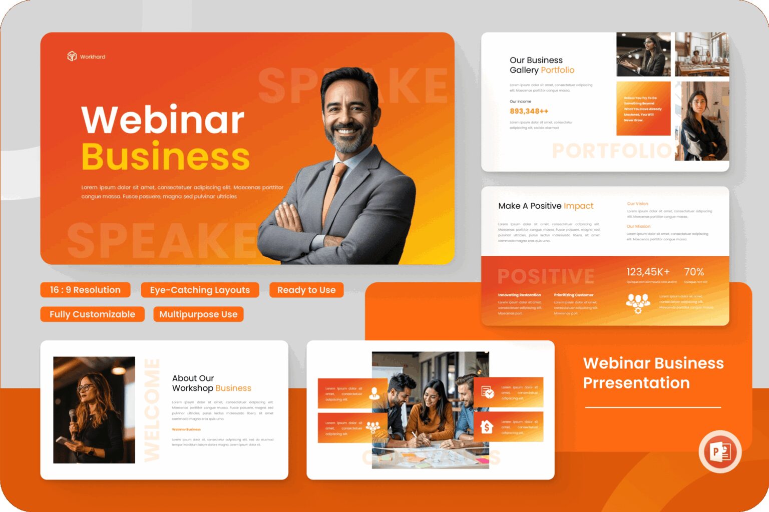 40+ Best Webinar PowerPoint Templates (Remote Presentation PPT Slides ...