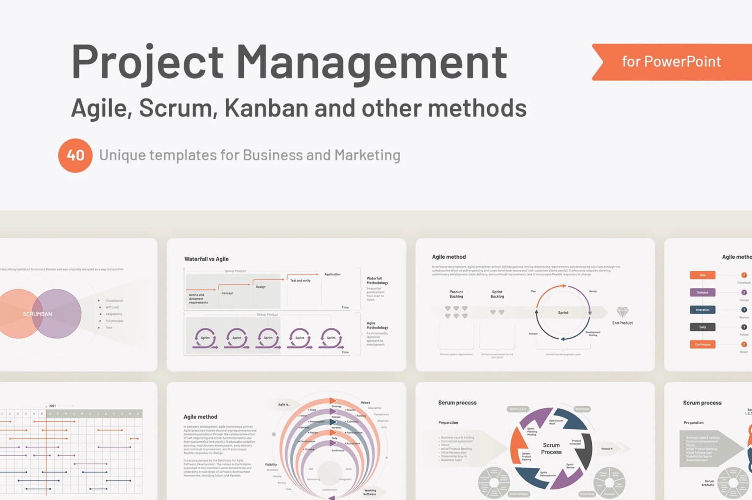 20+ Best Agile & Scrum Presentation Templates | Design Shack