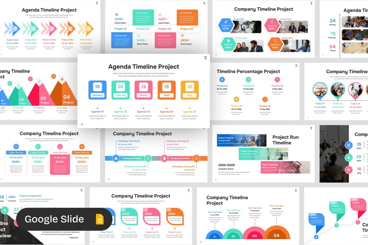 20+ Best Timeline Google Slides Templates | Design Shack