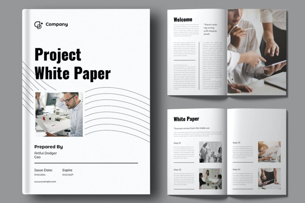 30+ Best White Paper Templates for Word & InDesign | Design Shack