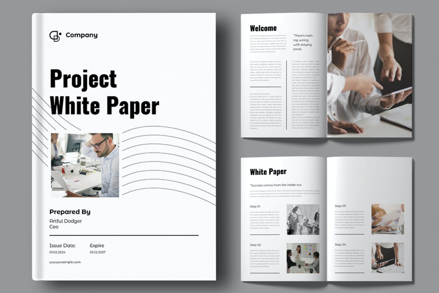 30+ Best White Paper Templates for Word & InDesign | Design Shack