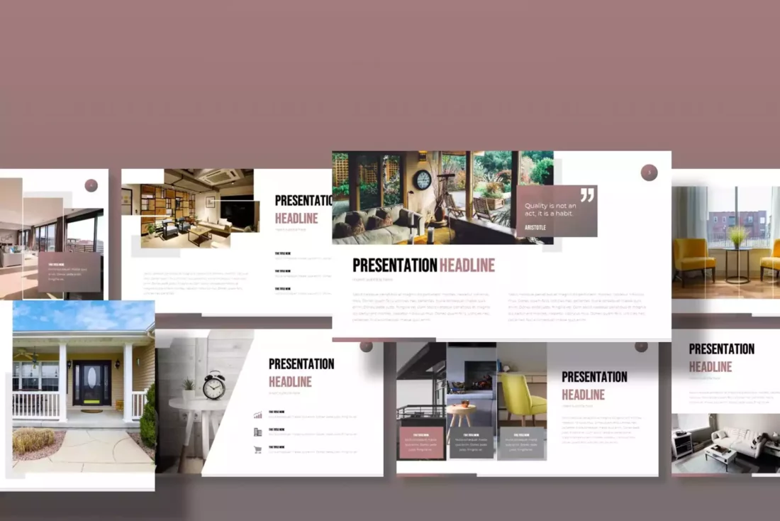 Property Real Estate Presentation Template | Design Shack
