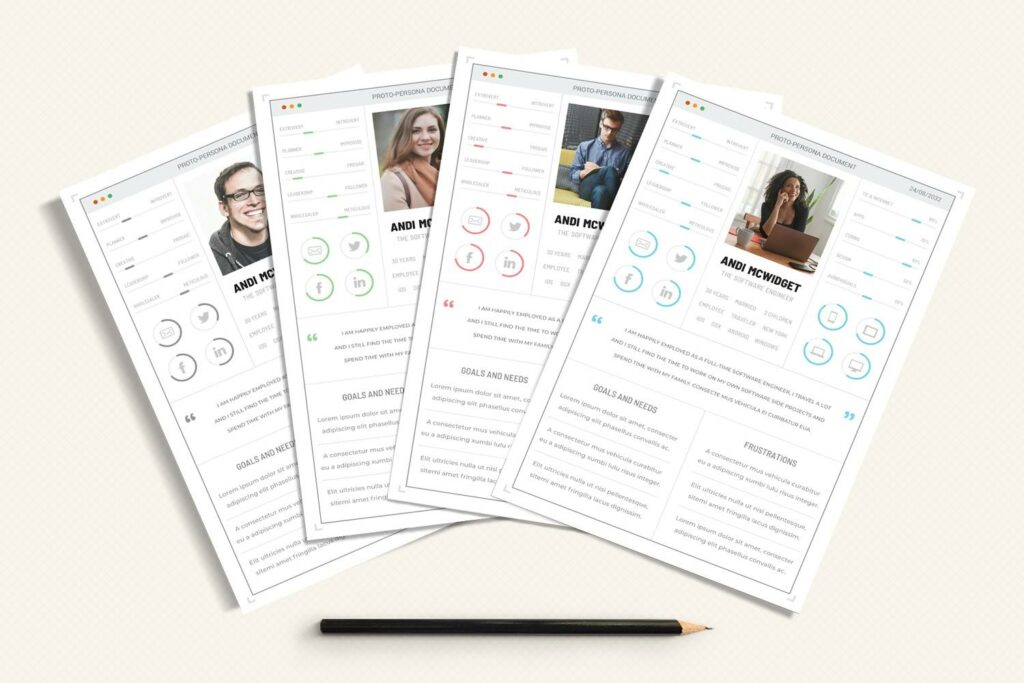 15+ Best Persona Templates (For Users, Buyers & Marketing) | Design Shack
