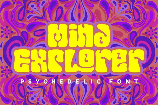 20+ Best Psychedelic Fonts | Design Shack