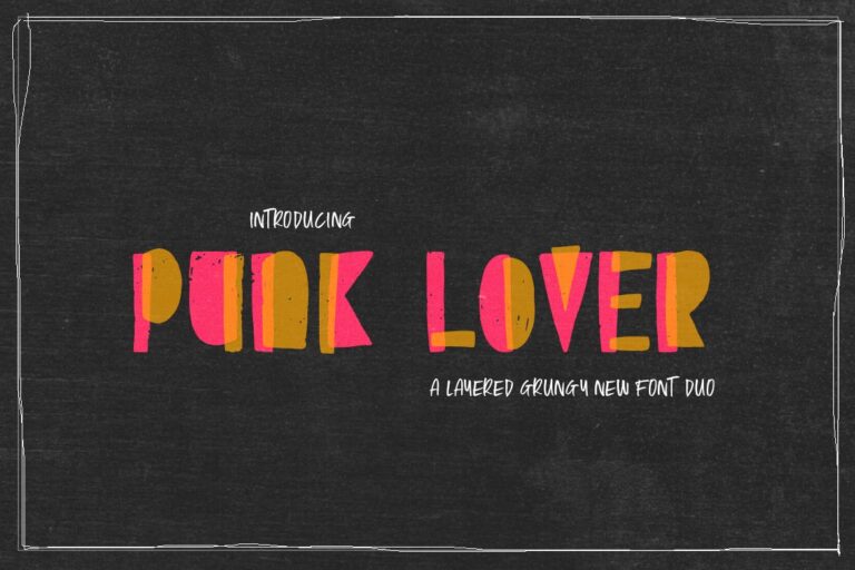 20+ Best Punk Fonts for Rad Designs | Design Shack