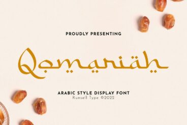 25+ Font Terbaik Bergaya Timur Tengah & Arab (Gratis & Pro) - desainae.com