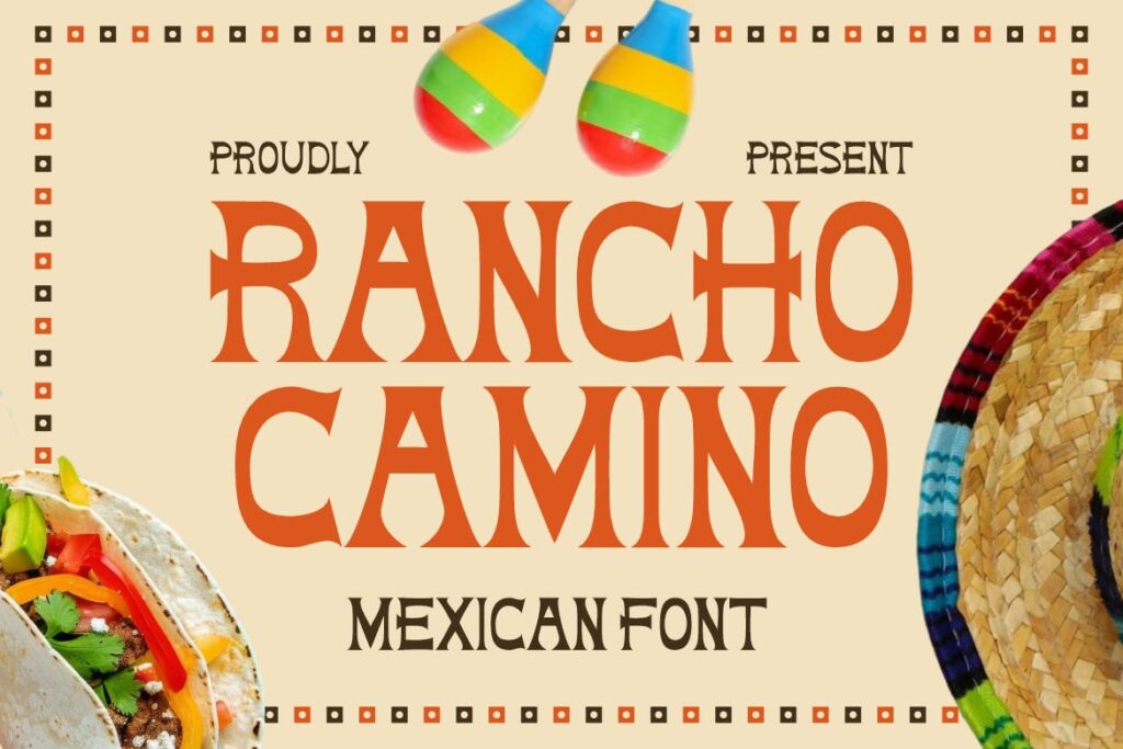 30+ Mexican Fonts (Fiesta, Hispanic, Latino + Cinco De Mayo Fonts ...