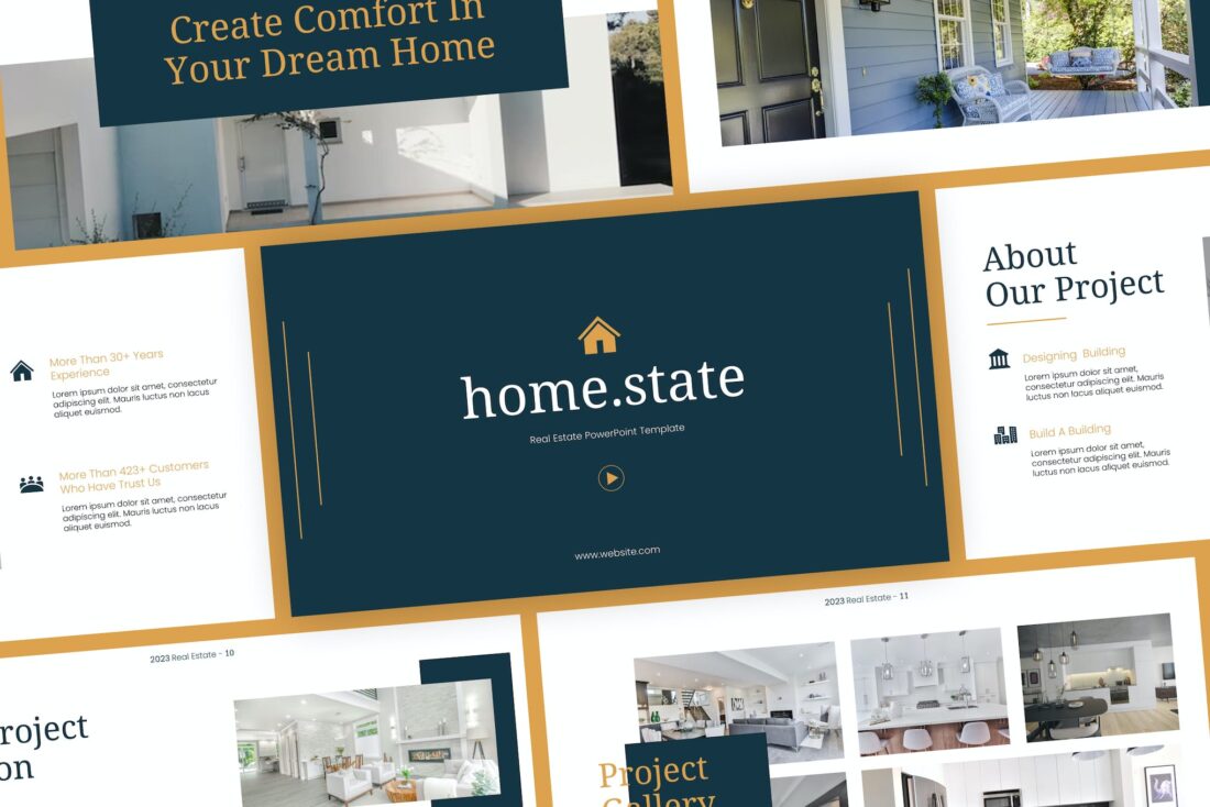 30+ Real Estate PowerPoint Templates (For Property Listings) 2024 ...