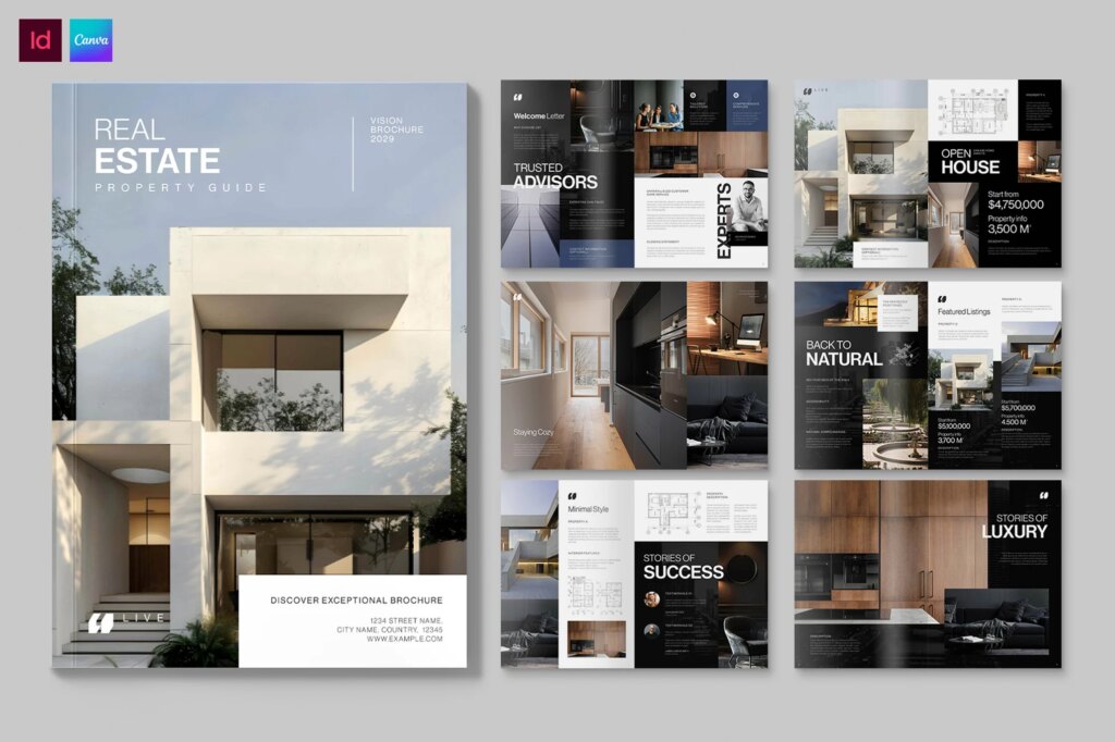 20+ Best Canva Brochure Templates (Tri-Fold & More)