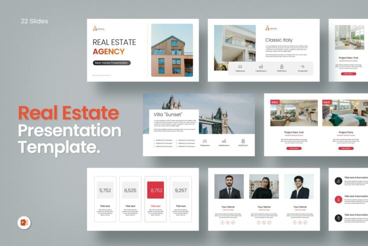 40+ Real Estate PowerPoint Templates (For Property Listings) 2024 ...
