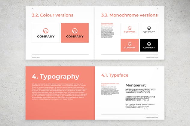 Graphic design portfolio template - wolfmass