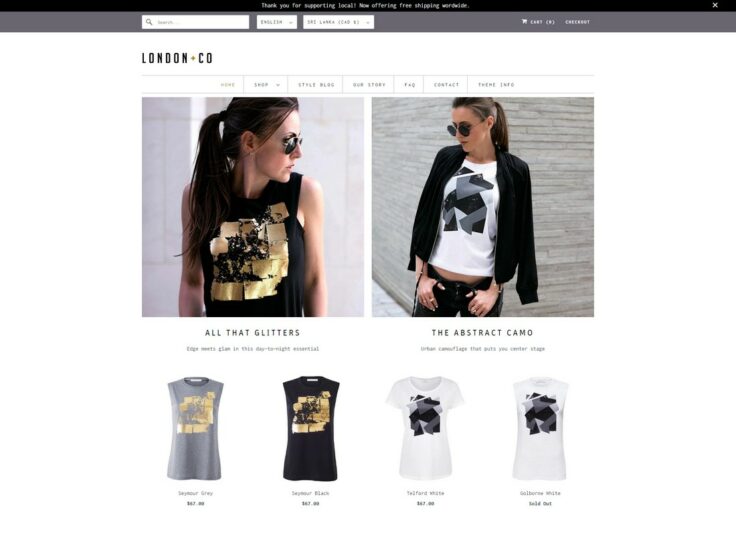 17+ Minimal Shopify Themes With Clean & Minimalist Design | Design Shack