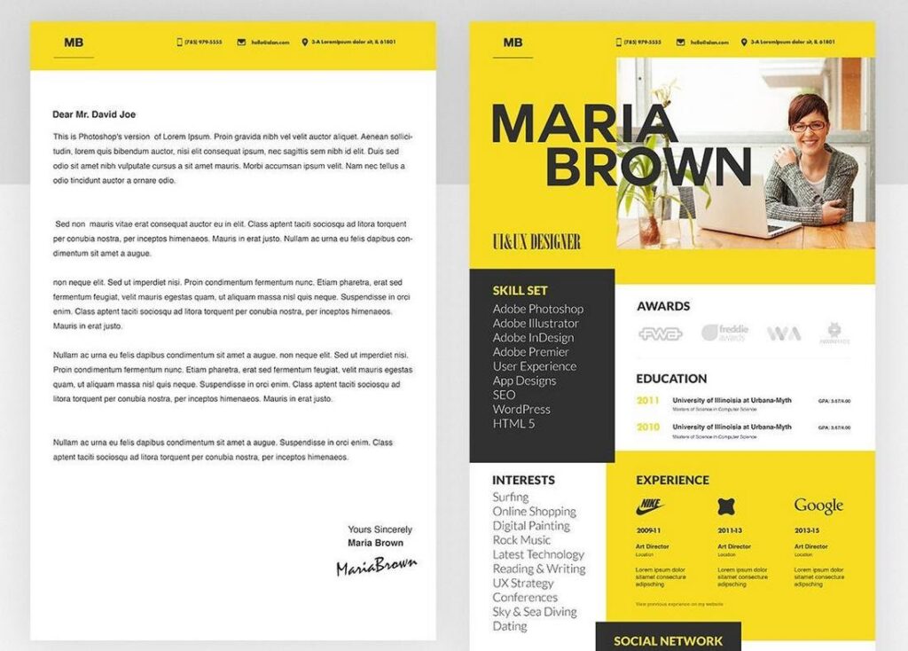 40+ Stylish Resume Color Schemes for 2025 | Design Shack