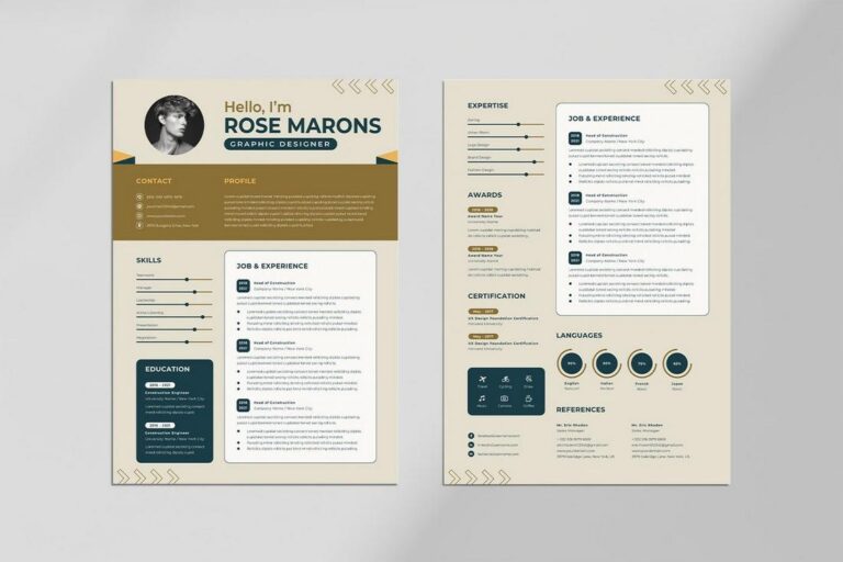 40+ Stylish Resume Color Schemes for 2025 | Design Shack