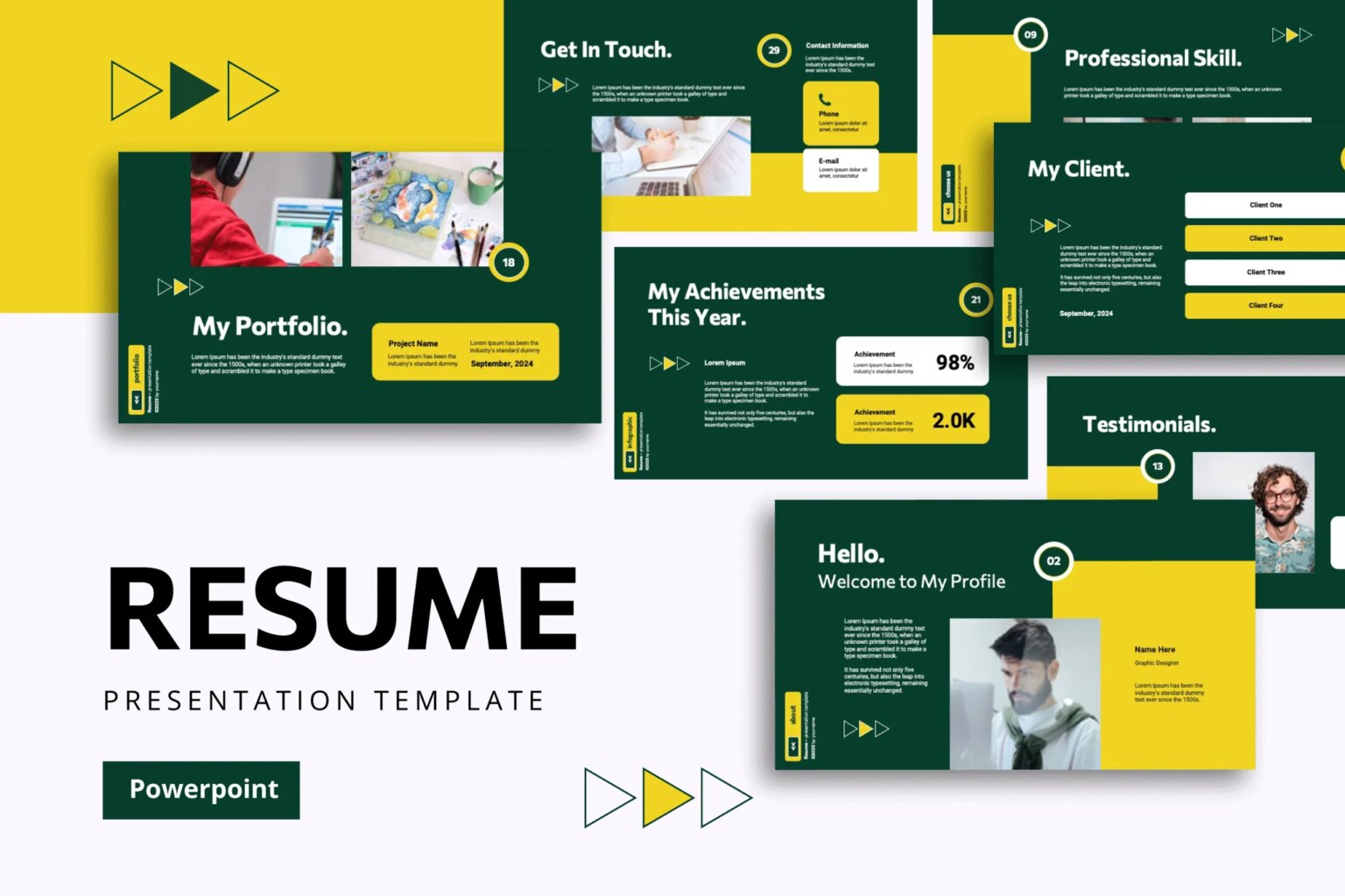 70+ Best PowerPoint Portfolio Templates 2025 | Design Shack