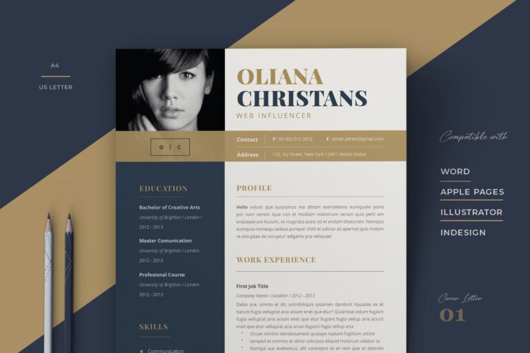 55+ Best Pages Resume & CV Templates 2025 | Design Shack