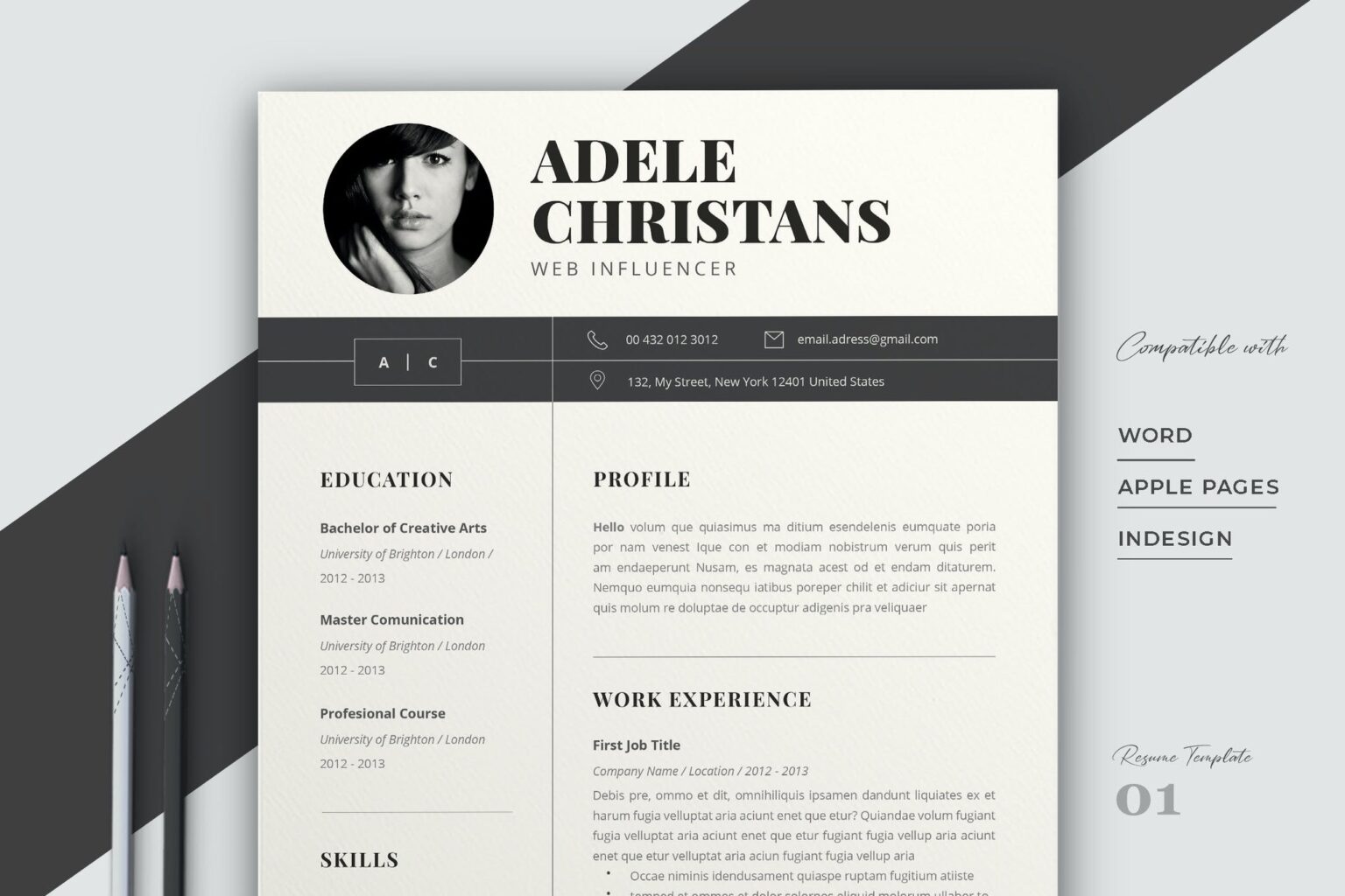 55+ Best Pages Resume & CV Templates 2025 | Design Shack