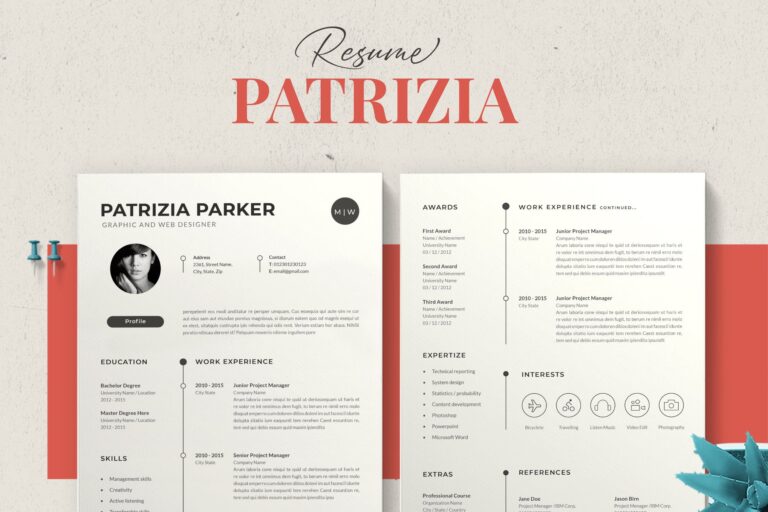 55+ Best Pages Resume & CV Templates 2025 | Design Shack