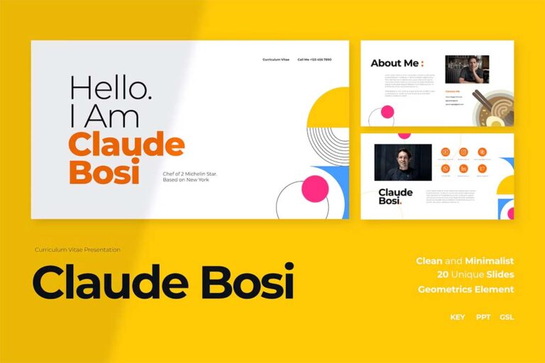 How to Make a Resume or CV in PowerPoint (+ Templates) | Design Shack