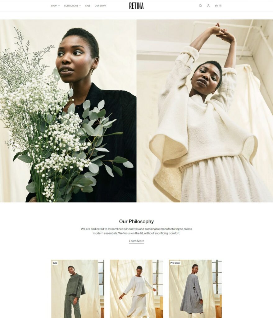 17+ Minimal Shopify Themes With Clean & Minimalist Design | Design Shack