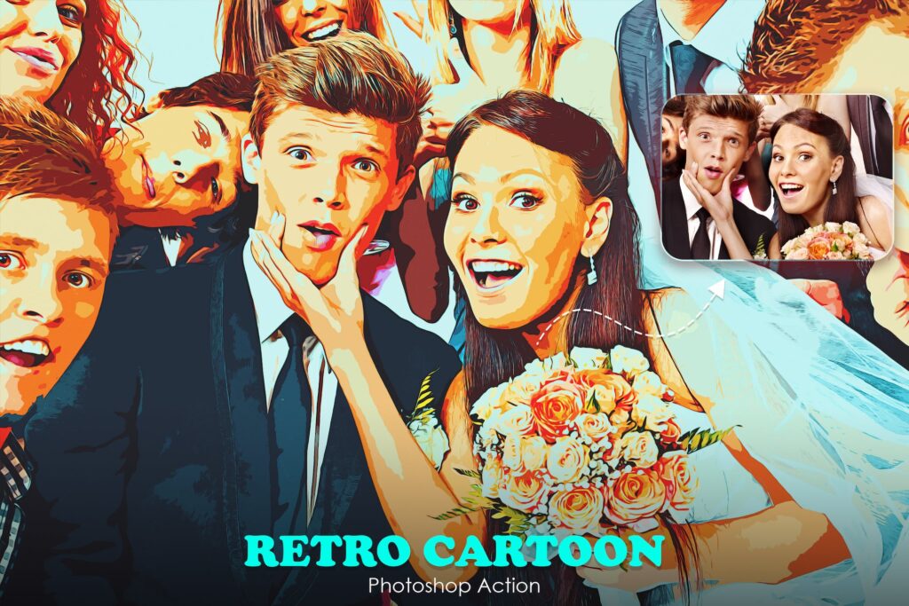 50+ Best Photoshop Cartoon Effects (Photo to Cartoon Actions & Plugins ...