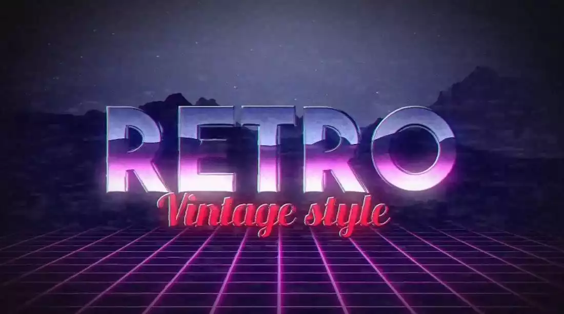 Retro Premiere Pro Template | Design Shack
