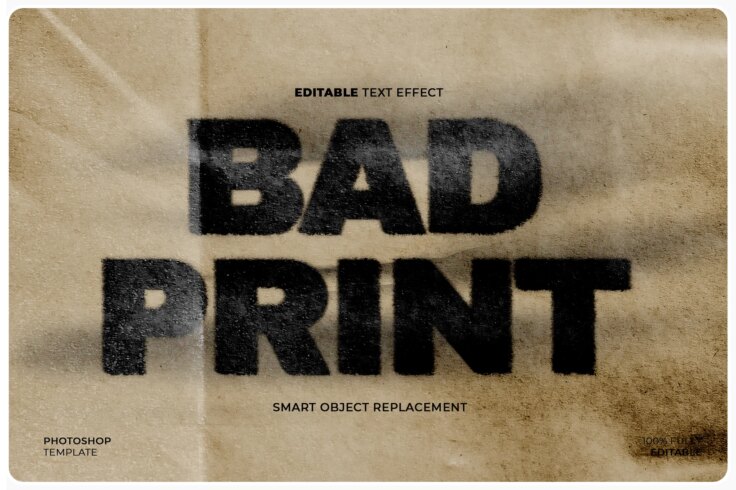 70+ Best Photoshop Text Effects 2025 (Free & Premium)