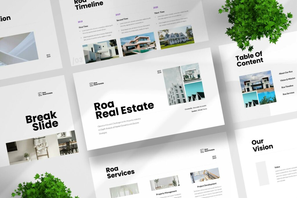 40+ Real Estate PowerPoint Templates (For Property Listings) 2024 ...