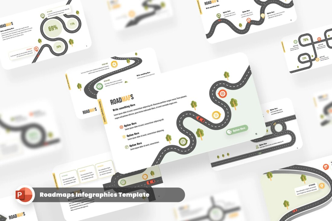 40+ Best PowerPoint Roadmap Templates 2025 | Design Shack
