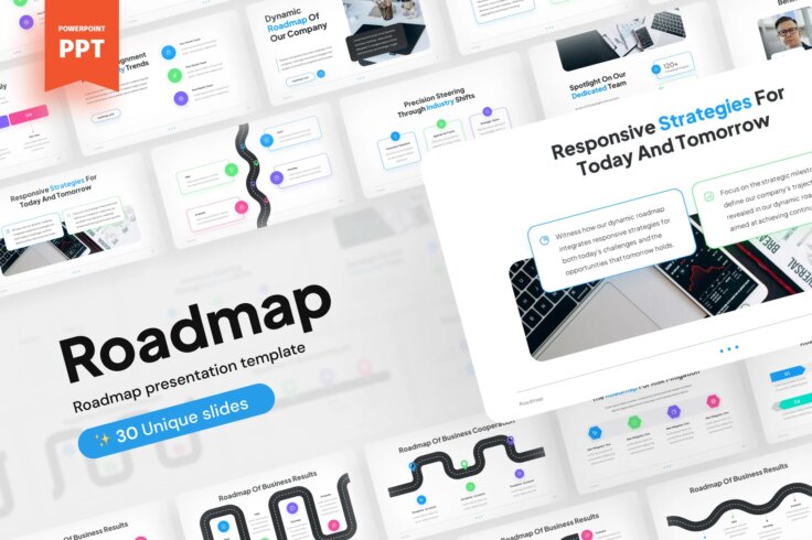 40+ Best PowerPoint Roadmap Templates 2025 - Shack Design