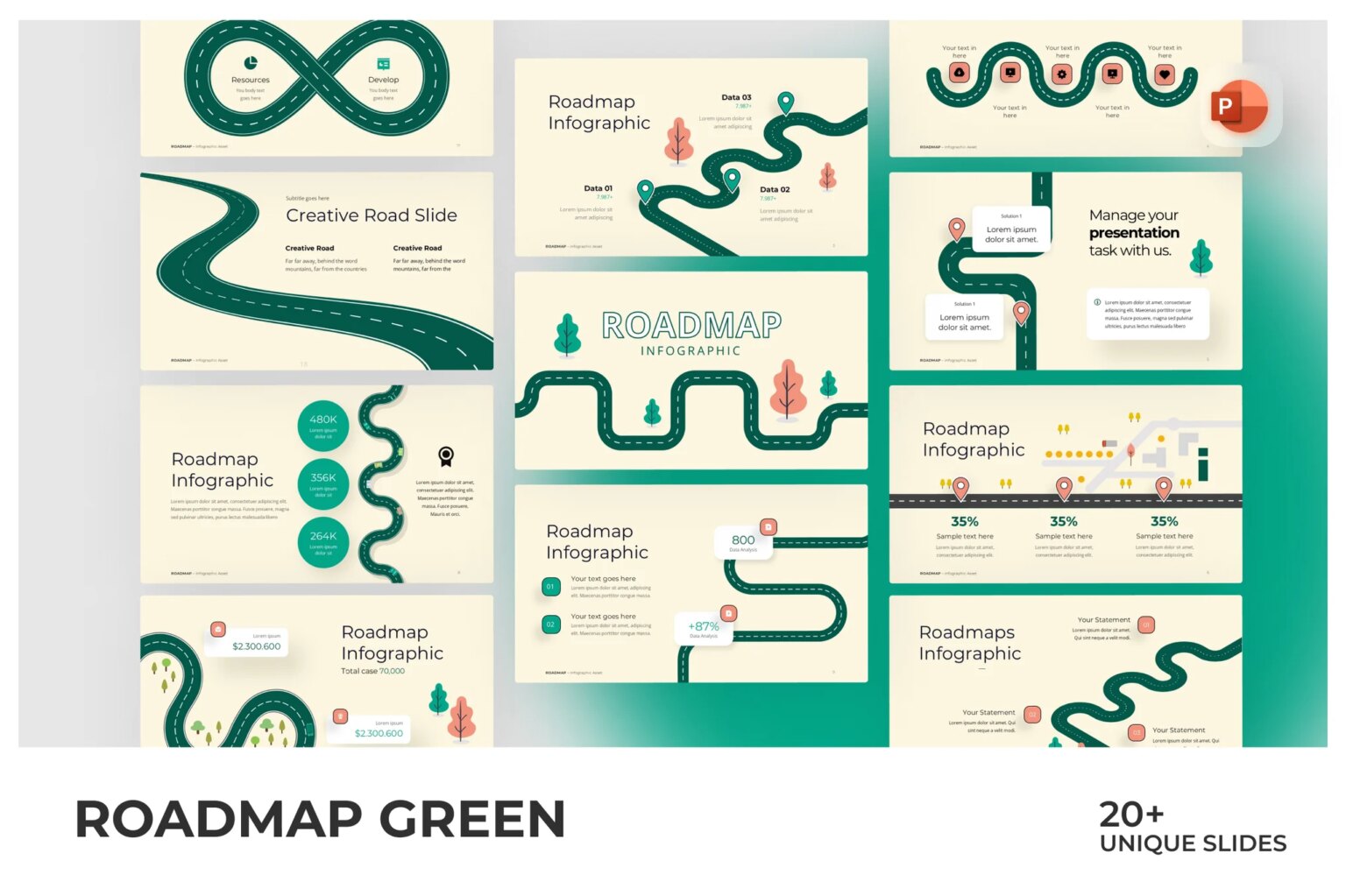40+ Best PowerPoint Roadmap Templates 2025 | Design Shack