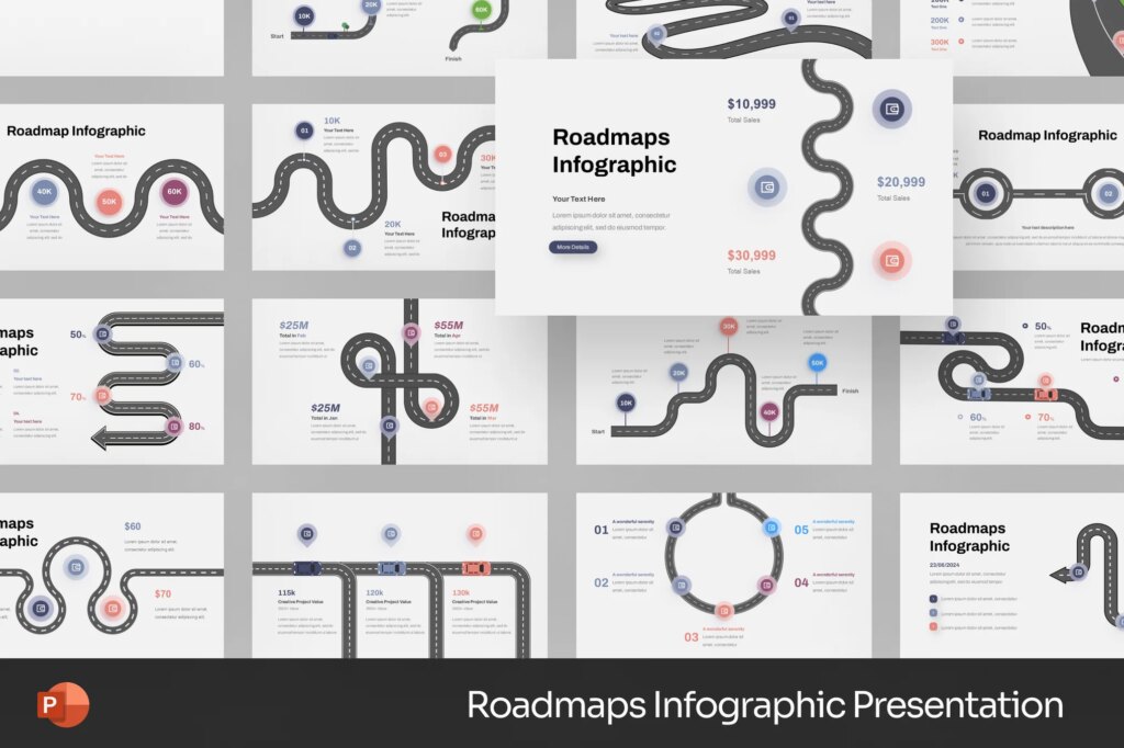 40+ Best PowerPoint Roadmap Templates 2025 | Design Shack