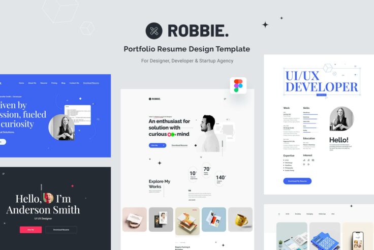25+ Best Figma Portfolio Templates & Examples | Design Shack